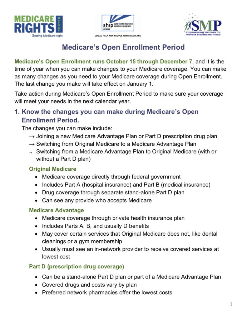 SHIP Counseling (Help Understanding Health Insurance Coverage ...